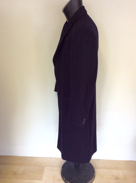 ORIGINAL CROMBIE DARK BLUE PURE NEW WOOL COAT SIZE 38 REG – Whispers ...